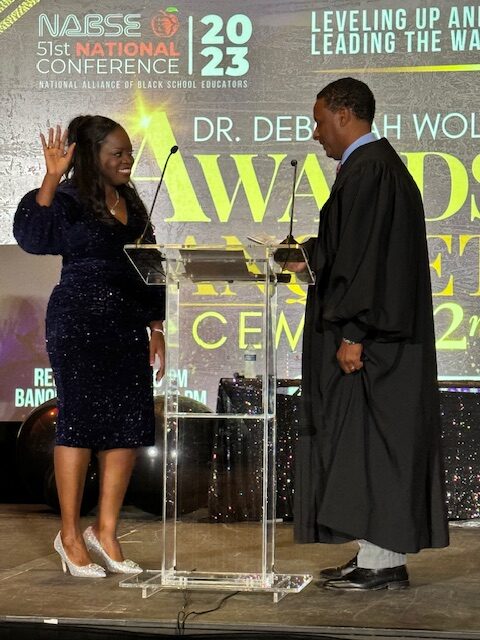 Dr. LaTonya M. Goffney Sworn in as the Next NABSE President – Aldine ISD